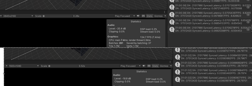 Live Link Fusion Camera Frame Changes with Unity Resolution - Stereolabs Forums