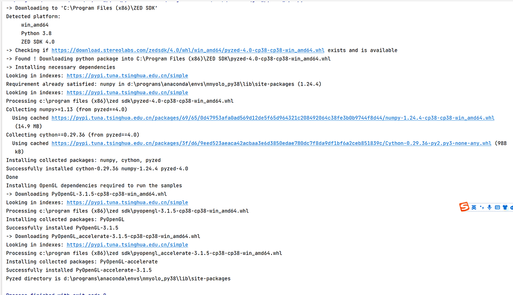 "import pyzed.sl as sl" error - Stereolabs Forums