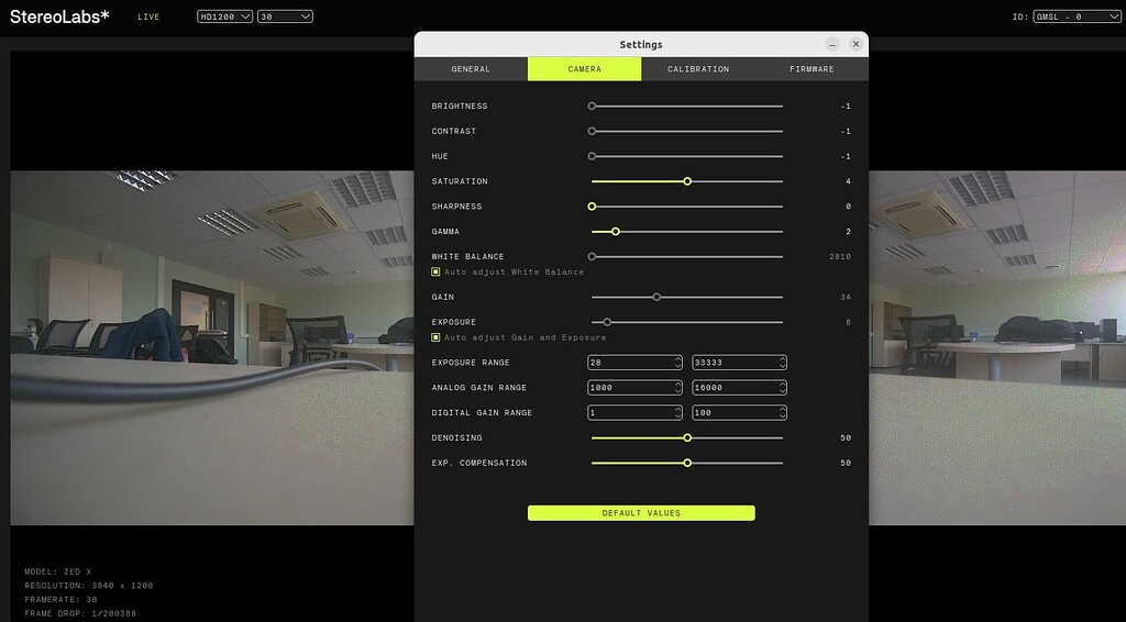 Graphic artifacts when using the ZED X camera - Stereolabs Forums