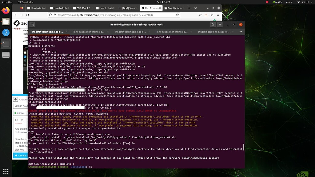 Jetson AGX Xavier SDK installation trouble - Stereolabs Forums