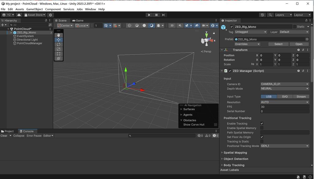 ZED Mini not working in Unity - Stereolabs Forums