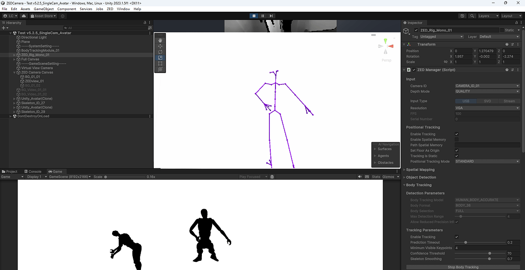 Unity Body Tracking Avatar Scaling according to the skeleton scale - Stereolabs Forums