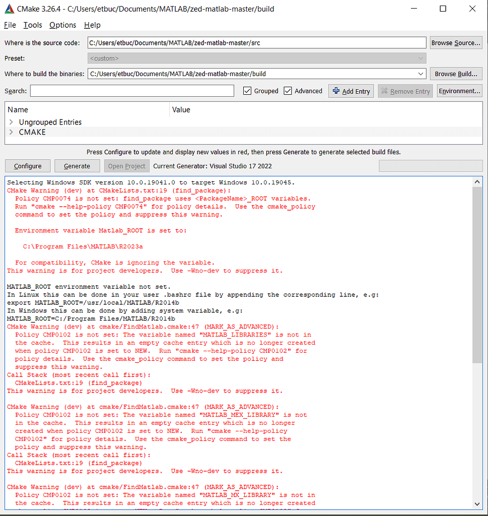 Zed Sdk Compatibility With Matlab Error With Mex File Stereolabs Forums