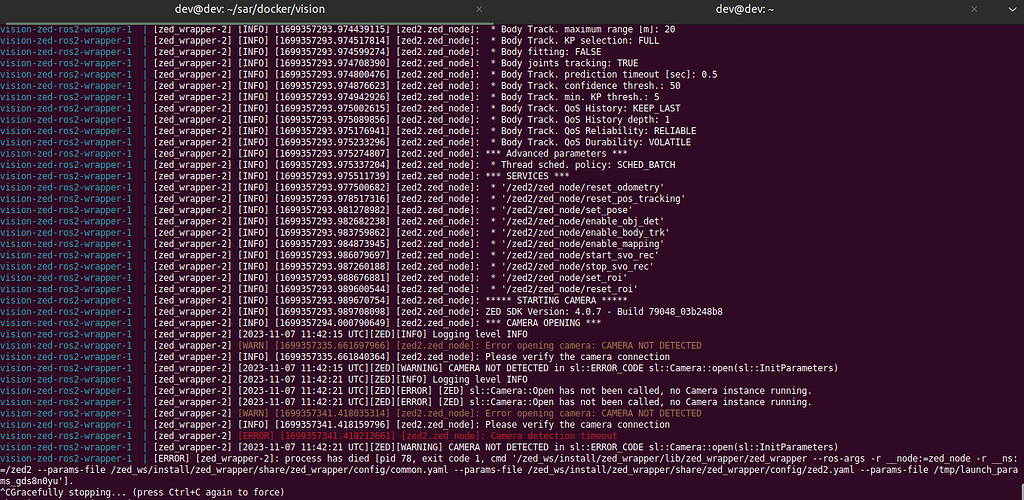 Zed-ros2-wrapper svo file - Stereolabs Forums